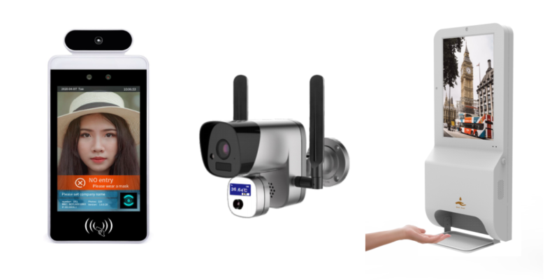 The new Thermo Control systems as facial recognition and body ...